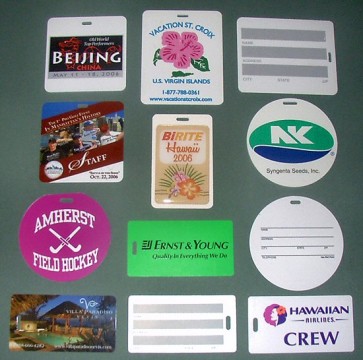 Custom PVC Write-On Tags | World Travel Tags